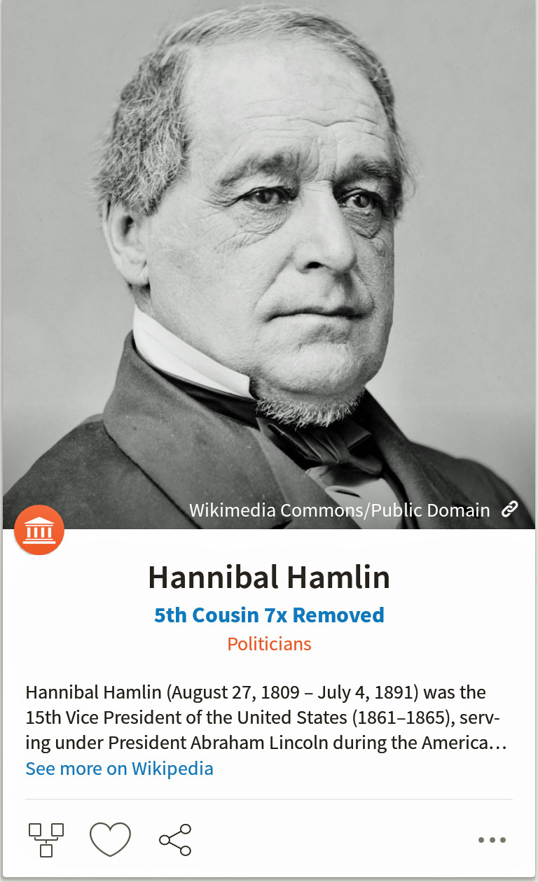 Hannibal Hamlin — levels of Private | A Tree Grew in Oakland