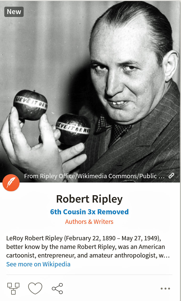 Robert Ripley – Believe it or not! | A Tree Grew in Oakland