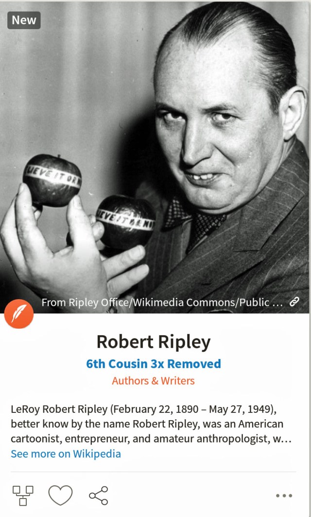 Robert Ripley – Believe it or not! | A Tree Grew in Oakland